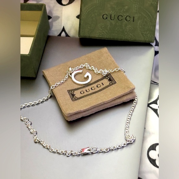 Gucci | Jewelry | Brand New Gucci Big Initial G Necklace | Poshmark
